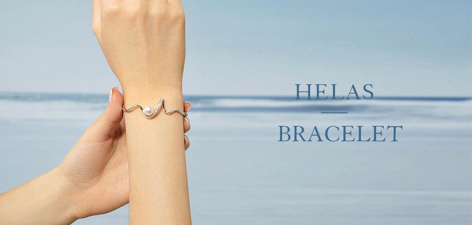 Luxury Pearl Bracelets | 18K Solid Gold Designs | HELAS JEWELRY – HELAS ...